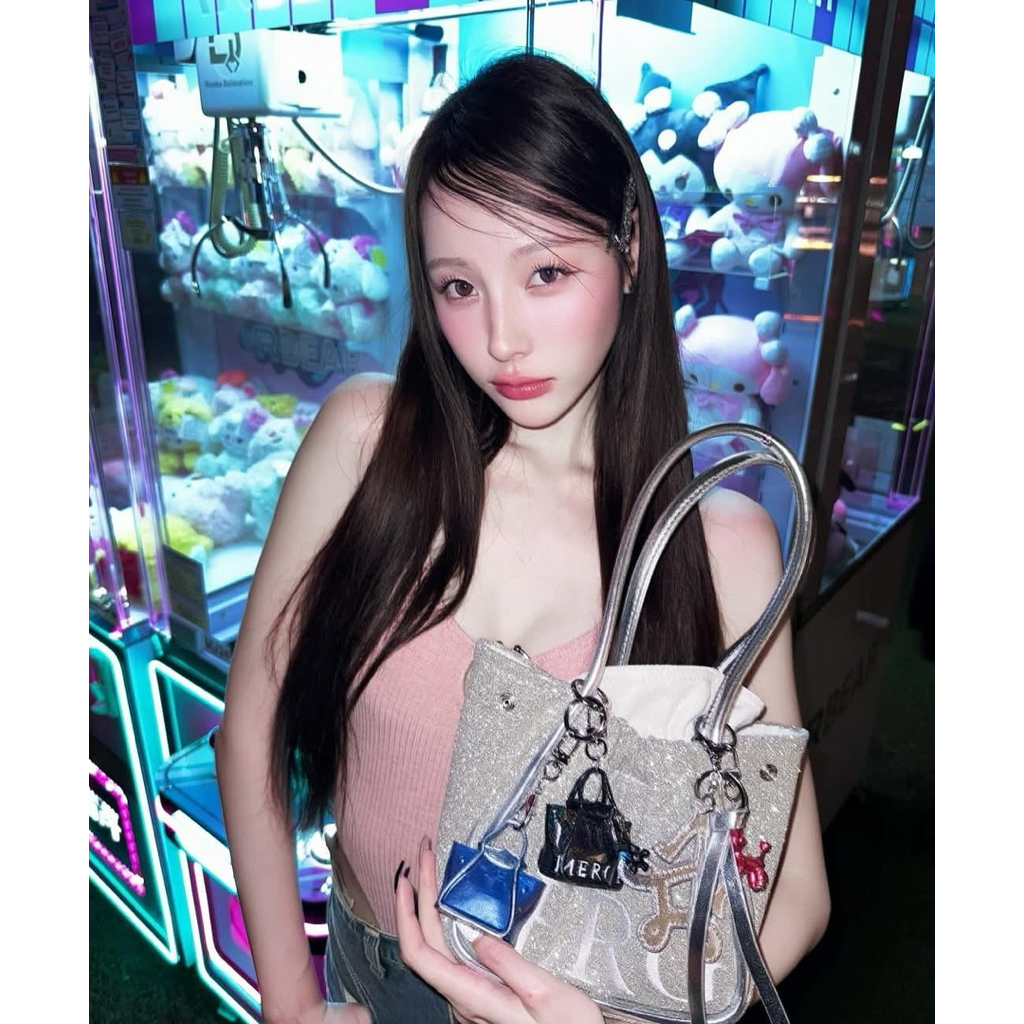 MERGE mini Glitter edition White แท้💯 | Shopee Thailand