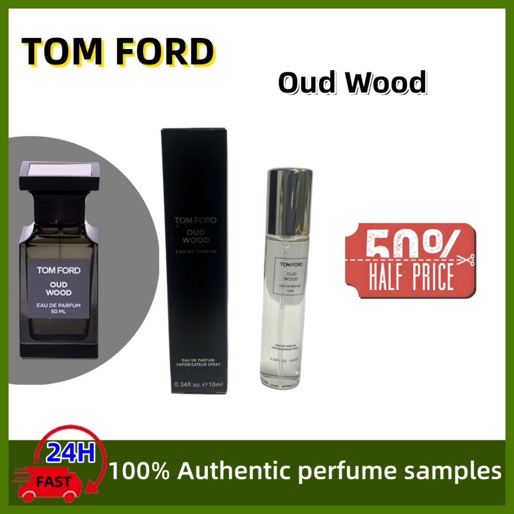 🚚พร้อมส่ง🚚 น้ำหอม TOM FORD Oud Wood EDP Perfume Sample 10ml ทอม ฟอร์ด สุภาพสตรี น้ำหอม ผู้ชาย ...