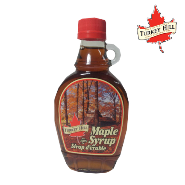 Turkey Hill Maple Syrup 250ml เมเปิ้ลไซรัปแท้ 100% จากแคนาดา Sirop D’érable (Leone amber ...