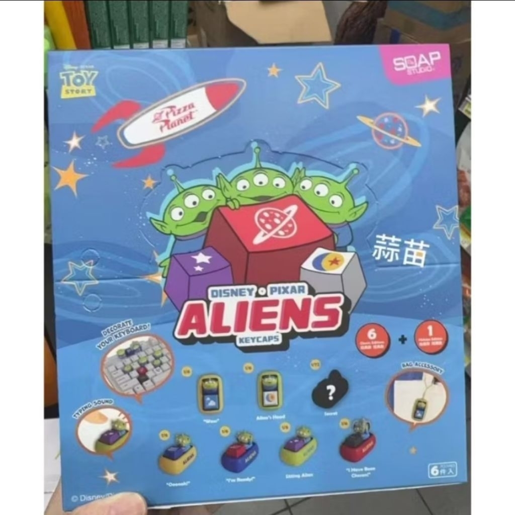 พร้อมส่ง คีย์แคป KEYCAPS ALIENS / Stitch (DISNEY PIXAR) | Shopee Thailand