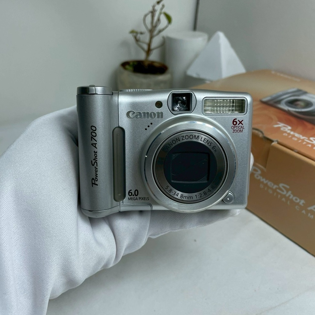 Canon powershot A700 (รุ่นหายากมากๆ) กล่อง | Shopee Thailand
