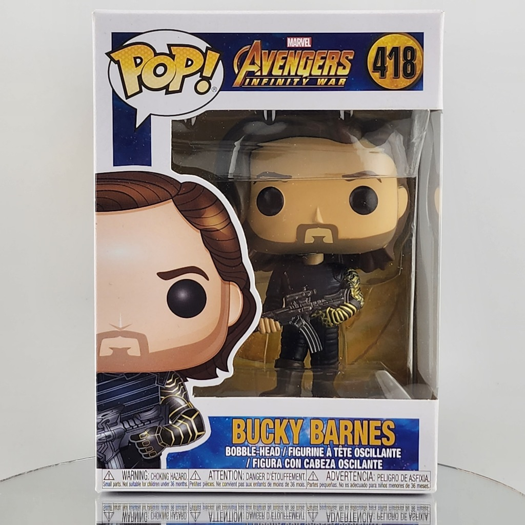 Funko Pop! Marvel Avengers Infinity War - Bucky Barnes 418 | Shopee ...