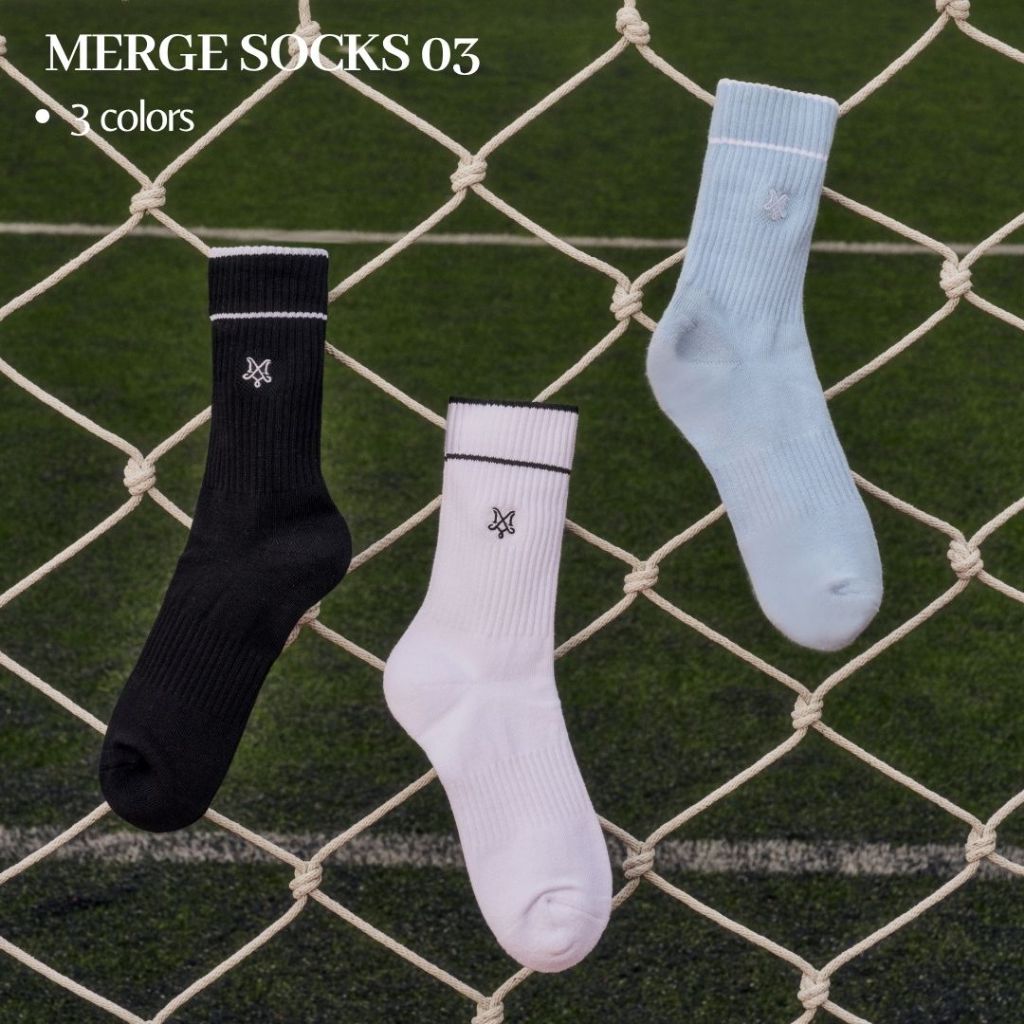 Merge Official - Merge Socks 03 (พร้อมส่ง) | Shopee Thailand