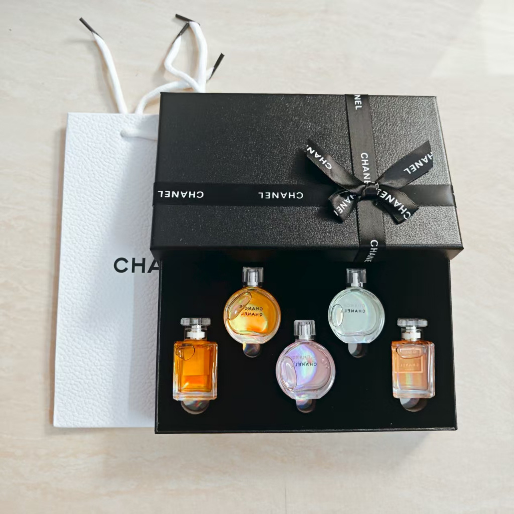 น้ำหอมเซต CH*NEL Perfume Set 7.5ml*5ขวด กล่องดำ ชุดน้ำหอม 5 ชิ้น Coco ...