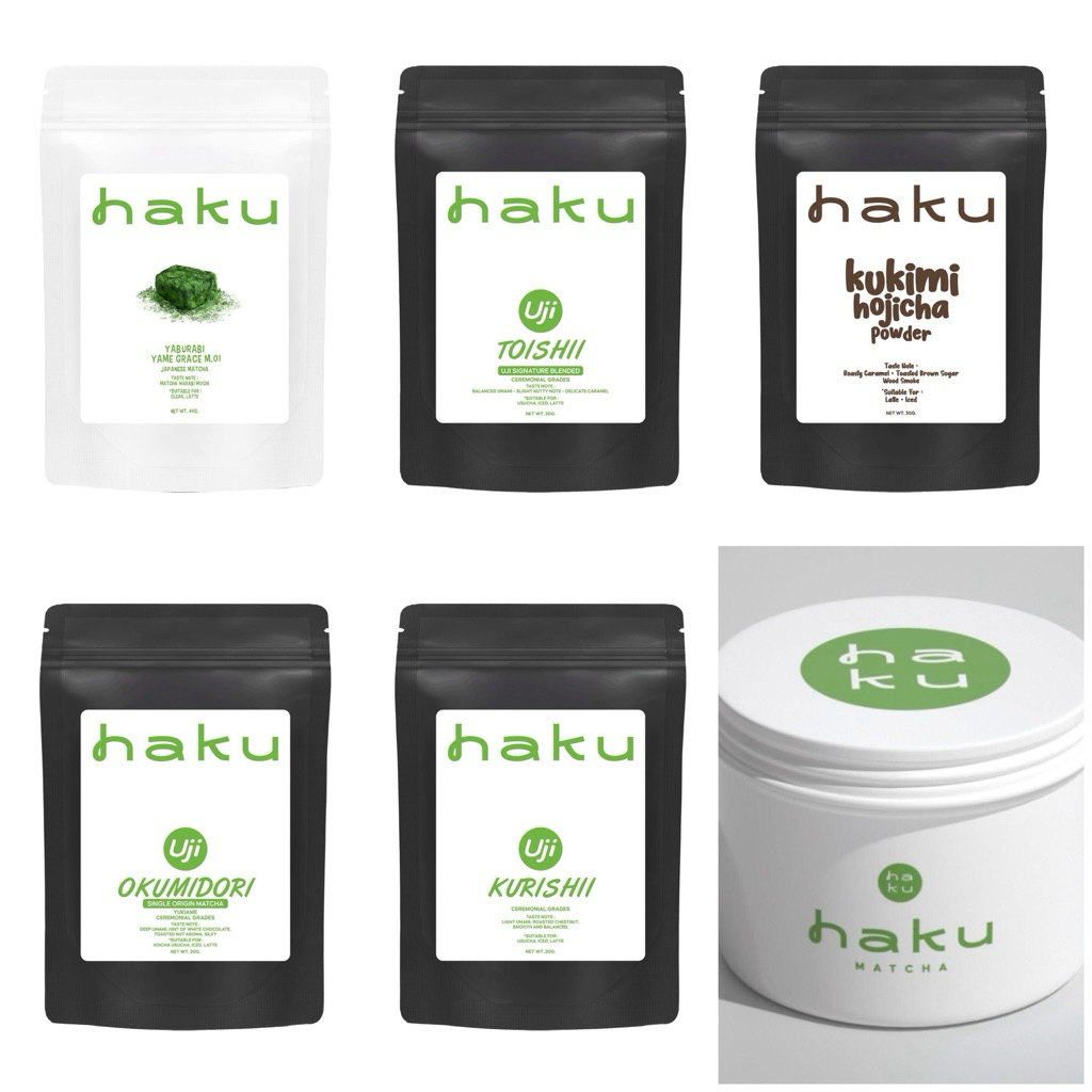 พร้อมส่ง HAKU MATCHA มัทฉะฮาคุ | Shopee Thailand