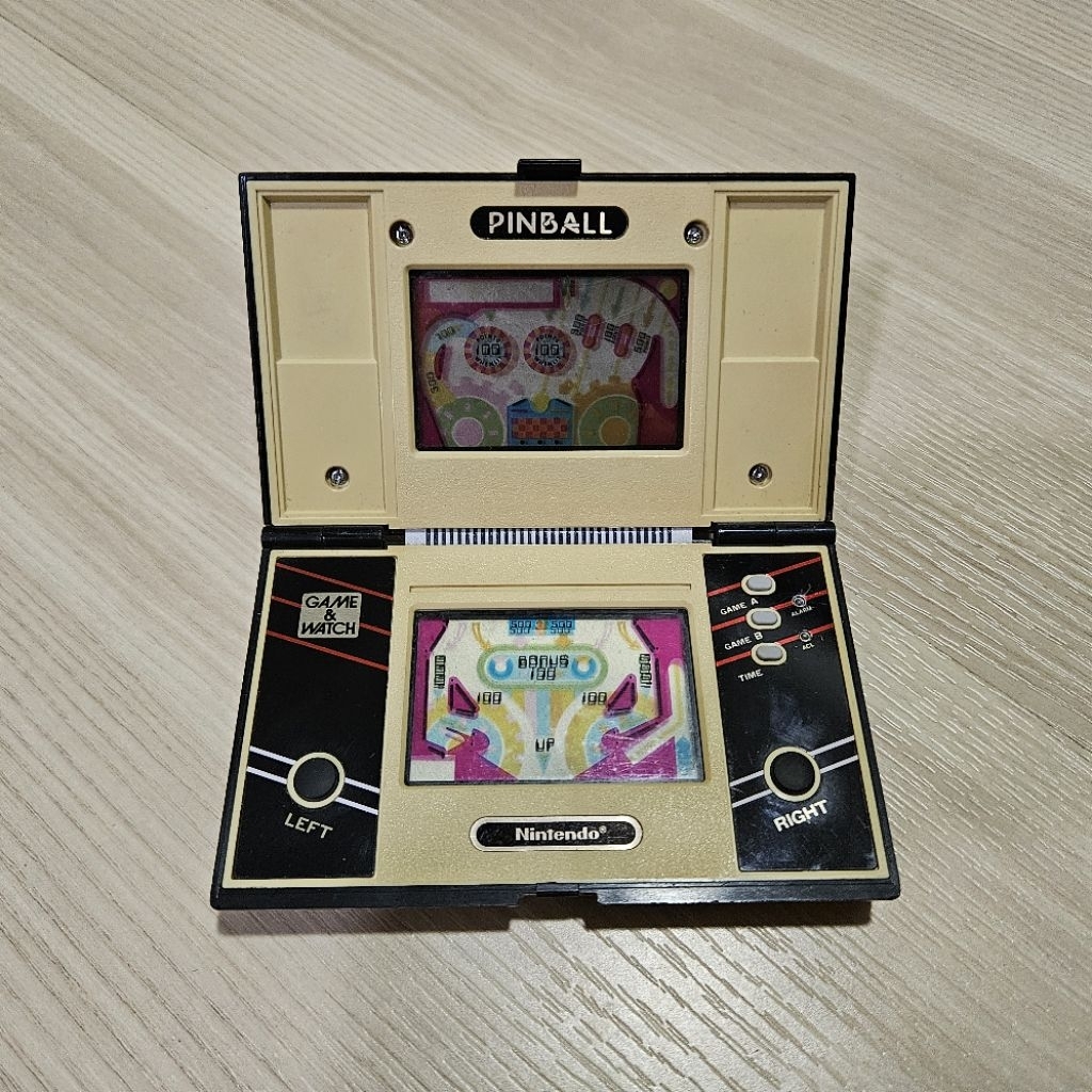 Nintendo Game & Watch Pinball 1983 ของสะสม เกมส์หายาก ของแท้จากญี่ปุ่น ...