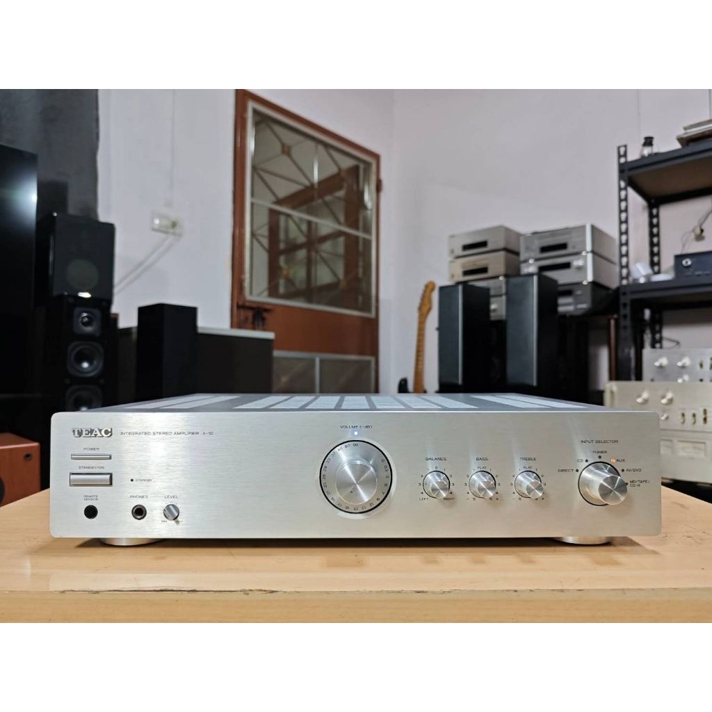 TEAC A-1D Preamplifier มือสองนำเข้าจากญี่ปุ่น🇯🇵 | Shopee Thailand