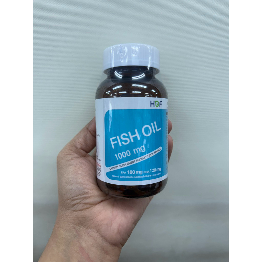 🔥🔥สินค้าขายดี Pharmahof Fish oil 1000 MG น้ำมันปลา 60 แคปซูล Hof fish ...