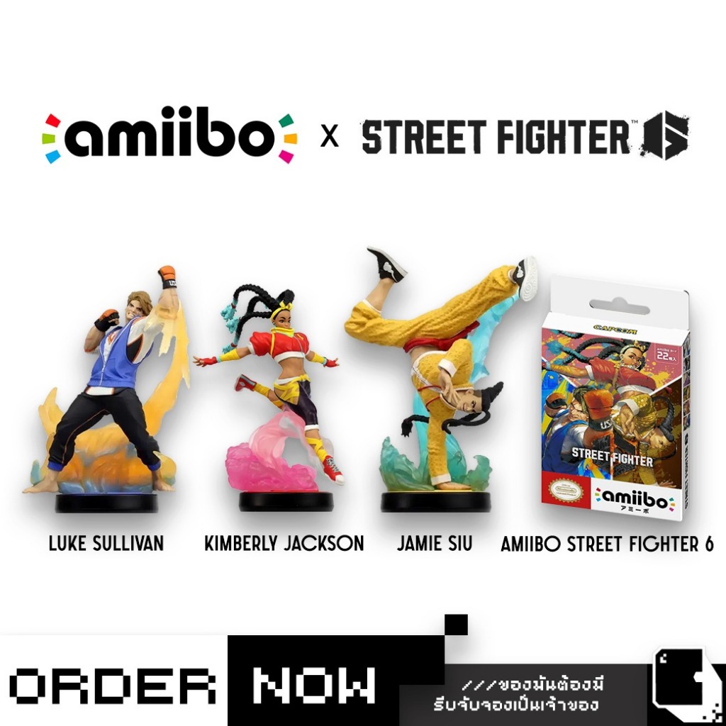Nintendo Switch™ NS2 amiibo Street Fighter 6 Series Figure (วางจำหน่าย 2025-09-01) (By ClaSsIC ...
