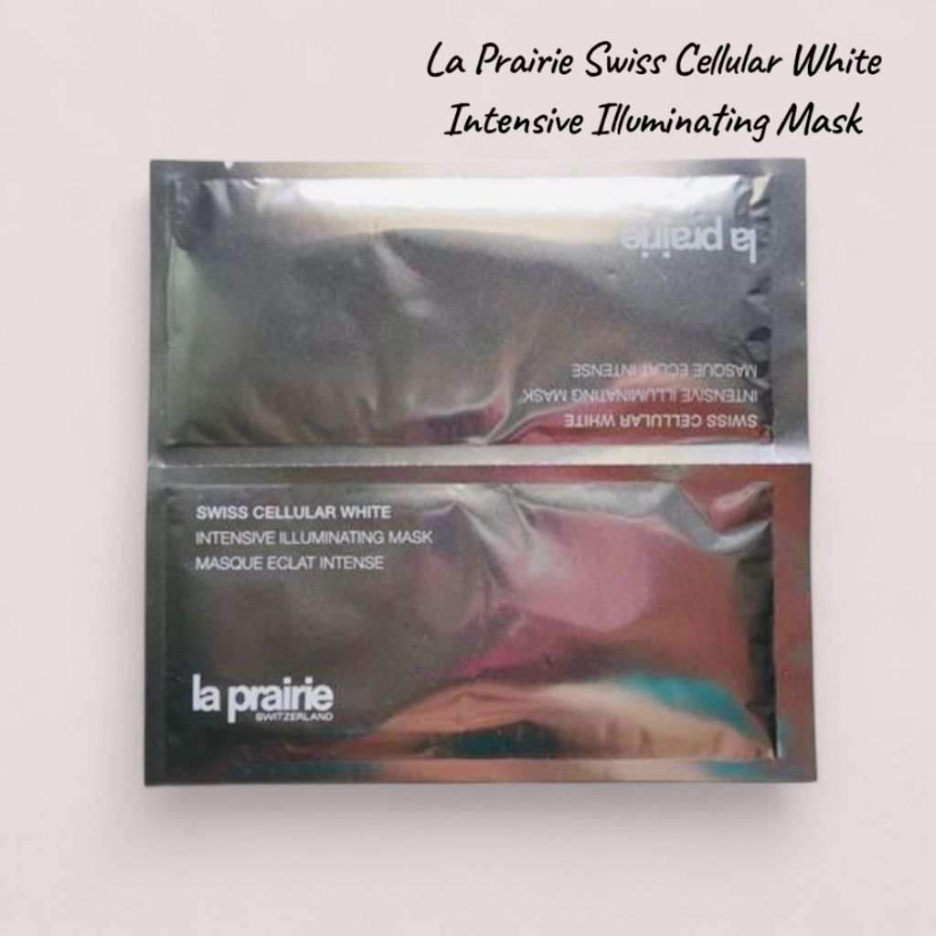 แท้💯ราคาต่อ1คู่ La Prairie Swiss Cellular White Intensive Illuminating ...