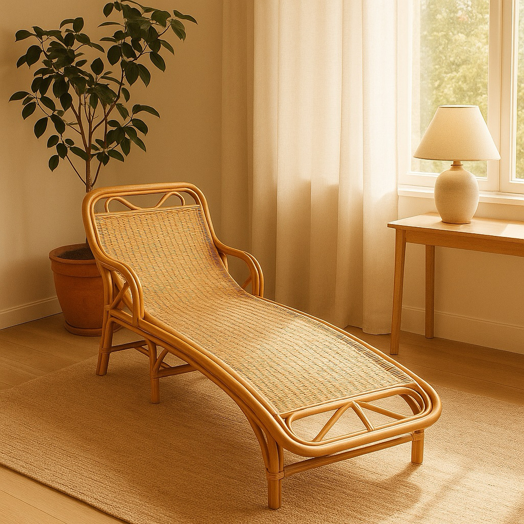 เก้าอี้หวายแบบนอน (Daybed / Sun lounger) | Shopee Thailand