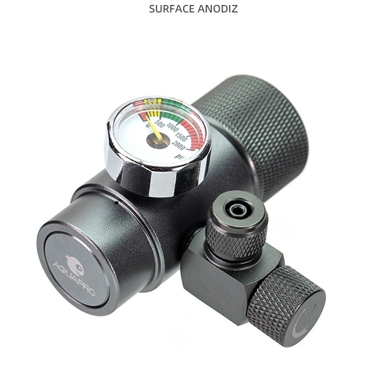 Aquapro co2 regulator-singer CGA320 เกลียวไทย หัวเรกกูเรเตอร์ CO2 ...