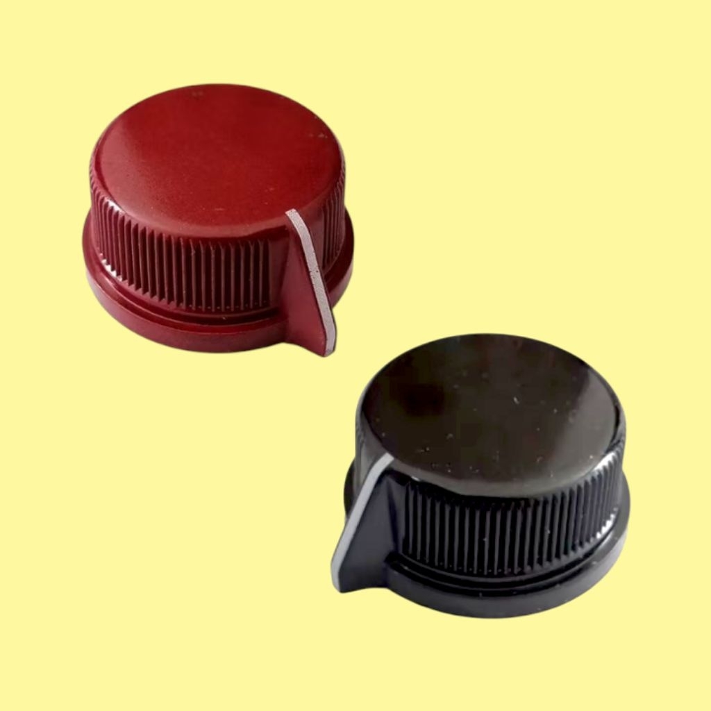 ลูกบิดสไตล์ Klon สีดำและน้ำตาลแดง | Klon knob style black, redbrown ...