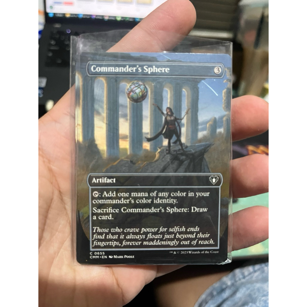 การ์ด MTG Commander’s Sphere Artifact Magic the gathering rare EDH รุ่น ...