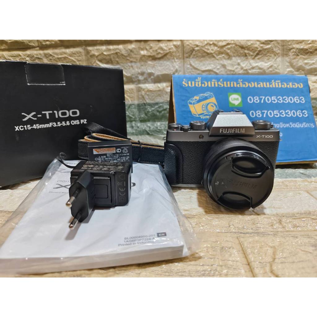Fuji XT100+16-50 เมนูไทย สภาพสวย ใช้งานได้ปกติทุกระบบ | Shopee Thailand