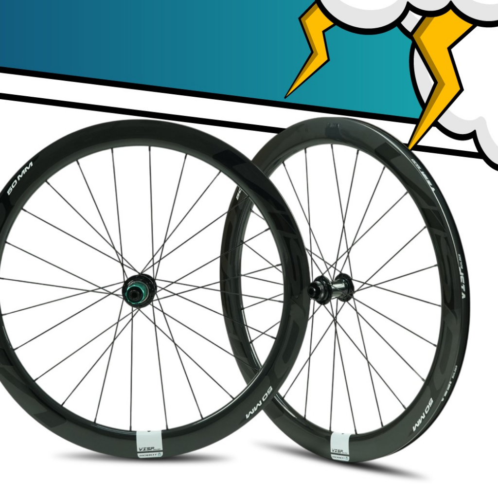 ล้อเสือหมอบ VISP EASY SERIES 2025 50/50mm RIM BRAKE / DISC BRAKE ...