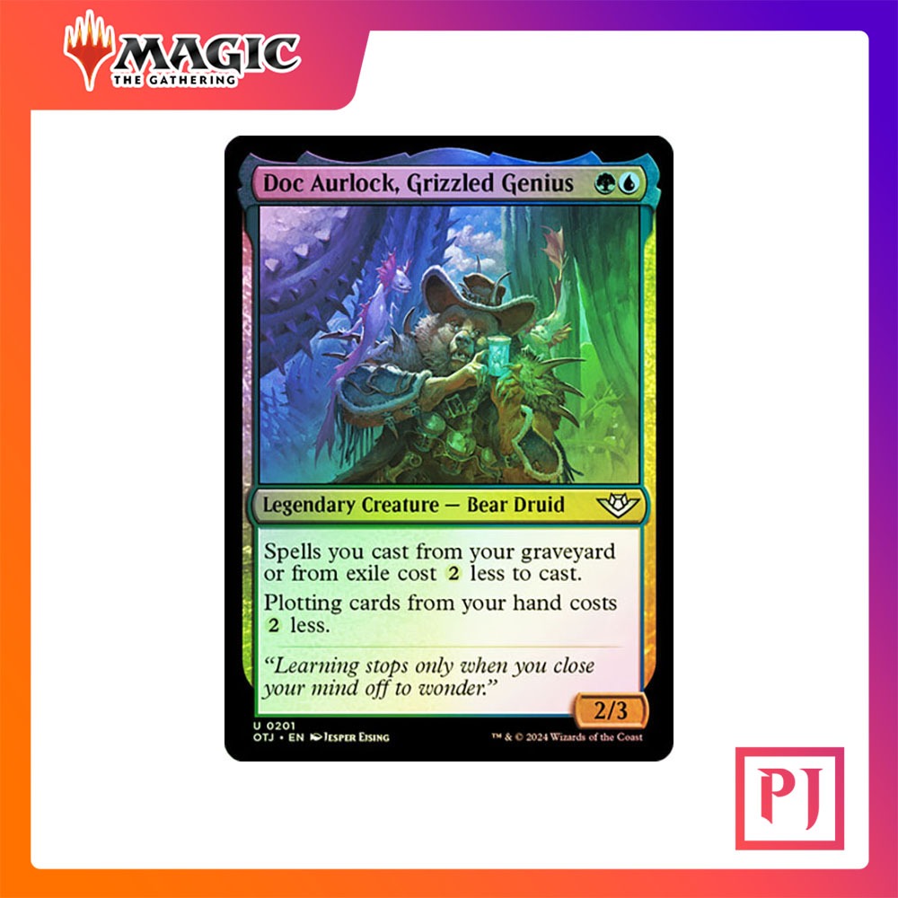 [MTG] Doc Aurlock, Grizzled Genius [OTJ] [MULTI] [UNCOM] [NORMAL] [ENG ...