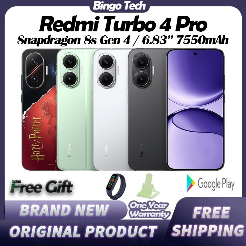 Redmi Turbo 4 Pro Snapdragon 8s Gen 4 6.83 7550mAh 90W Harry Potter Edition (Support Google Play ...