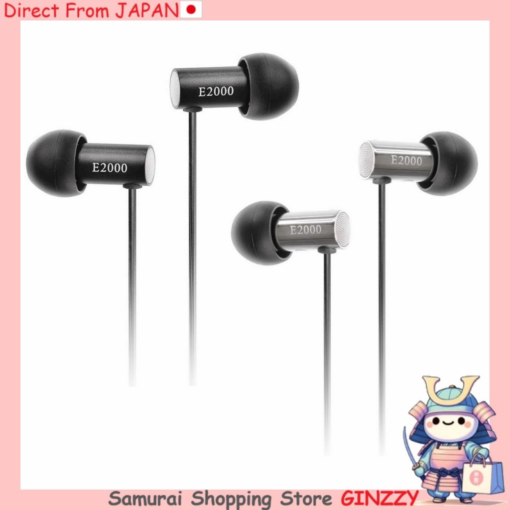 หูฟังแบบอินเอียร์ final E2000 FI-E2DAL สีดำด้าน / เงินด้าน หูฟัง/หูฟังไร้สายจากญี่ปุ่น | Shopee ...