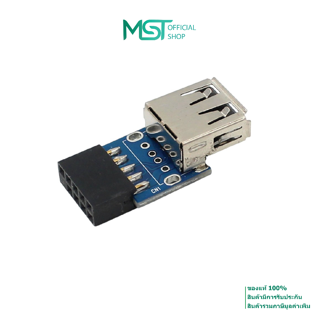 USB 2.0 9Pin/10P pin to USB A adapter | Shopee Thailand