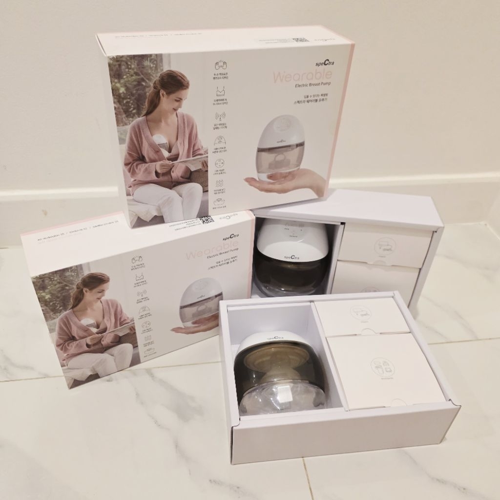 Spectra Wearable Breast Pump เครื่องปั๊มนมไฟฟ้าแบบไร้สาย | Shopee Thailand