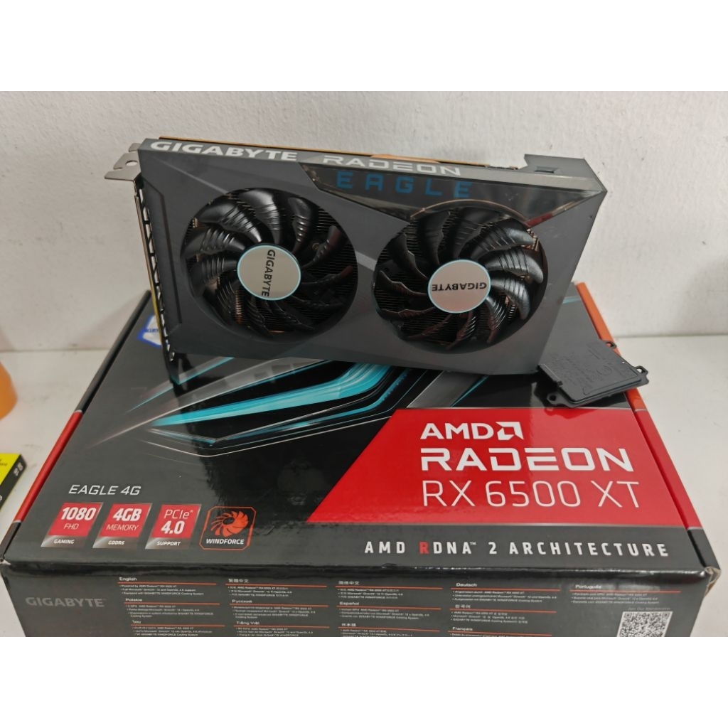 RX 6500XT EAGLE 4G GIGABYTE | Shopee Thailand