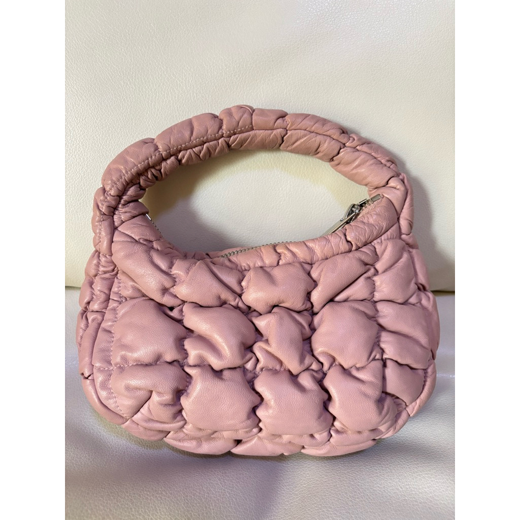 COS micro หนัง สีชมพู | Shopee Thailand