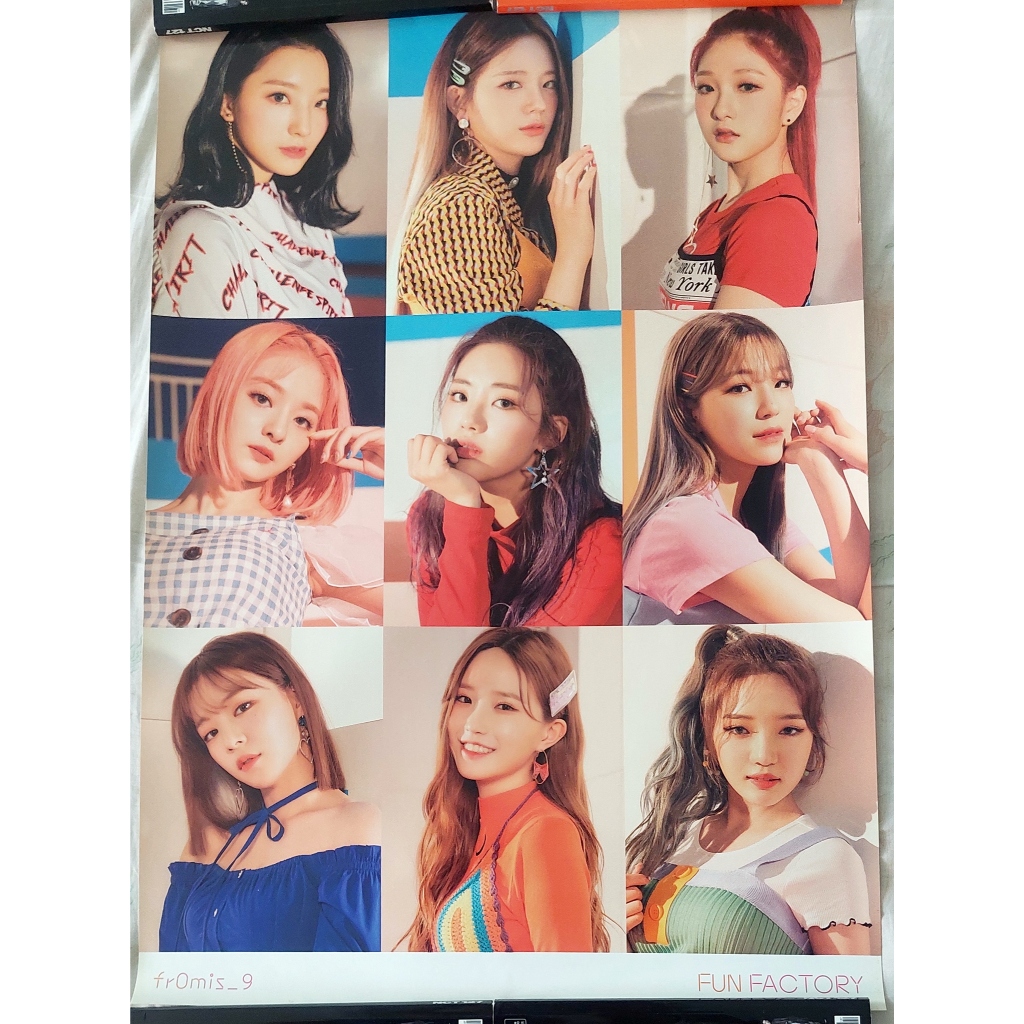 โปสเตอร์ ของแท้ จาก อัลบั้ม fromis_9 - FUN FACTORY Album พร้อมส่ง Kpop ...