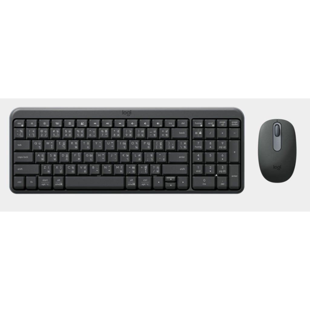 LOGITECH MK250 COMPACT WIRELESS COMBO KEYBOARD - GRAPHITE(IP7-001295 ...