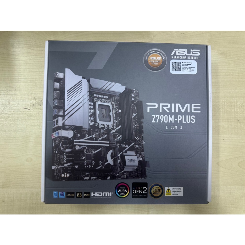 ASUS PRIME Z790M-PLUS [CSM] (DDR5) [มือสอง] | Shopee Thailand