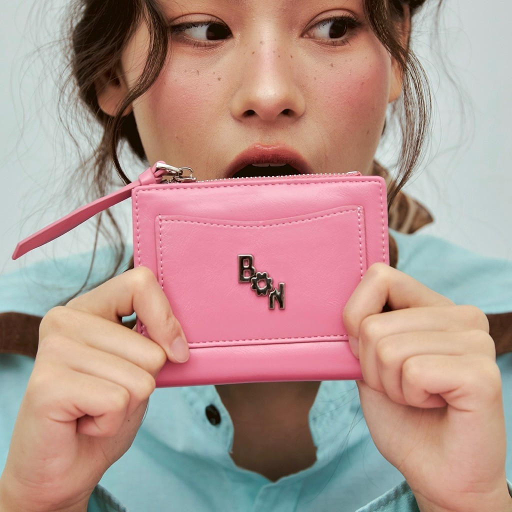 BONNIE BOO กระเป๋าสตางค์ใบสั้นสองพับ รุ่น FINN | Shopee Thailand