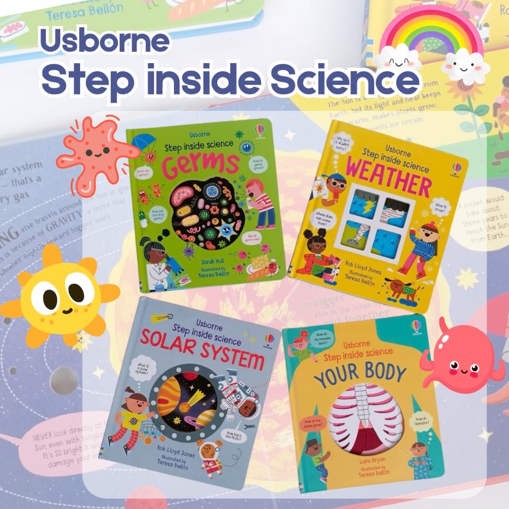 หนังสือ Usborne: Step inside Science ภาษาอังกฤษ ความรู้ วิทยาศาสตร์ ...