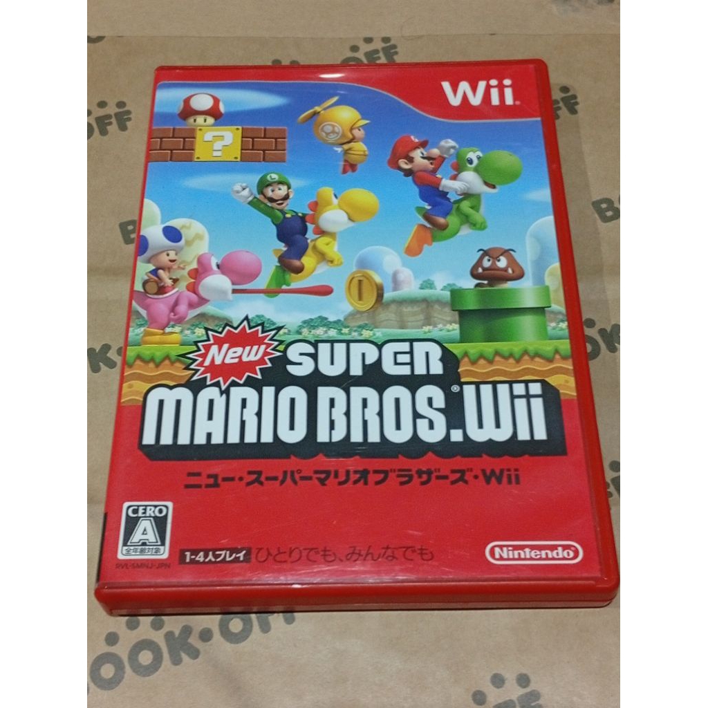 [Wii]แผ่นแท้ New Super Mario Bros Wii | Shopee Thailand