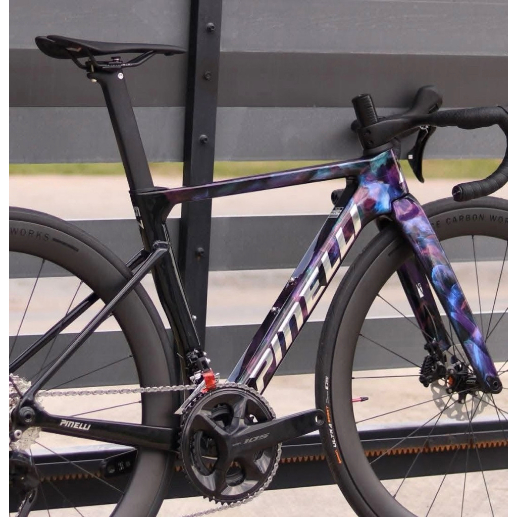 จักรยานเสือหมอบ New Pinelli Z9 Sprint UCI Carbon 2025 ชุดเกียร์ 105 12 ...