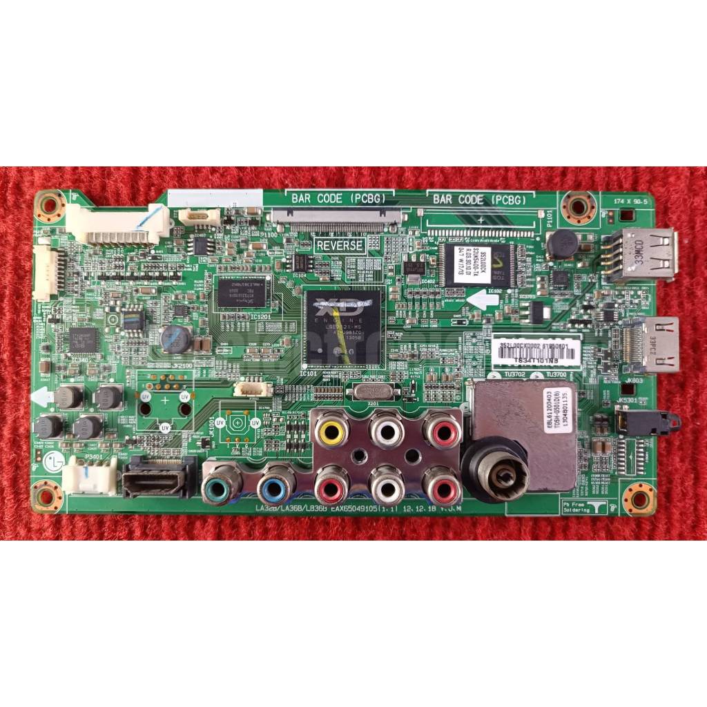 เมนบอร์ดทีวี LG สำหรับรุ่น 32LN5400 พาสบอร์ด EAX65049105 | Shopee Thailand