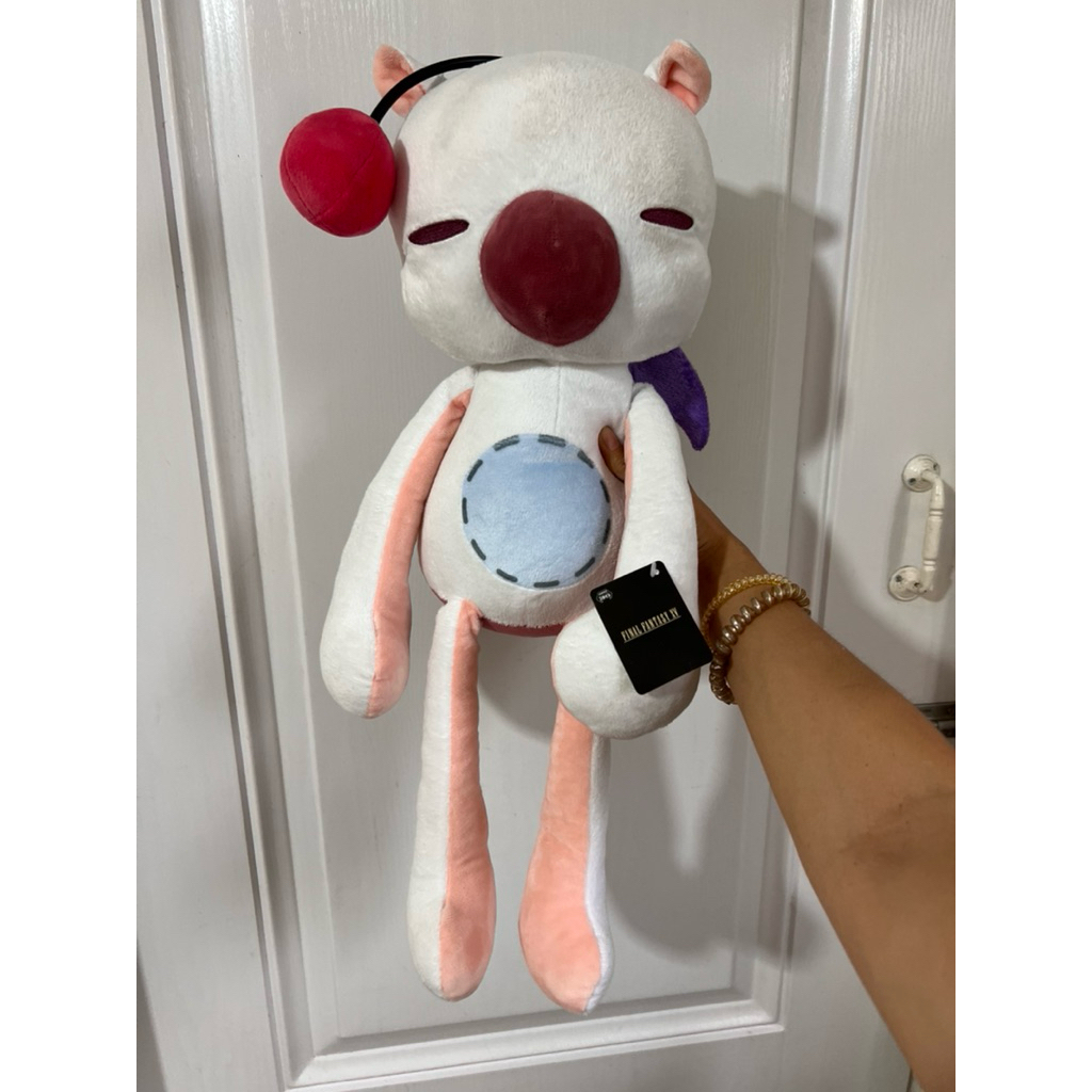 Final Fantasy XV Oversized Moogle Plush Doll ตุ๊กตาไฟนอลแฟนตาซี ป้ายห้อย ลิขสิทธิ์แท้มือสองจาก ...