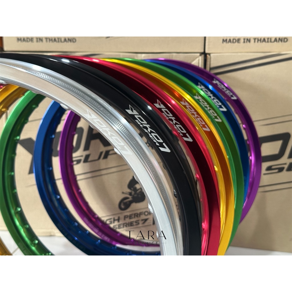 วงล้อ YOKO SUPER 7 ขอบ17 (ราคาต่อวง) | Shopee Thailand