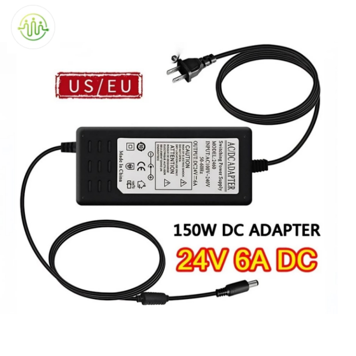 AC/DC 24V 6A US อะแดปเตอร์ไฟฟ้า diffuser power adapter อะแดปเตอร์ อะแดป ...
