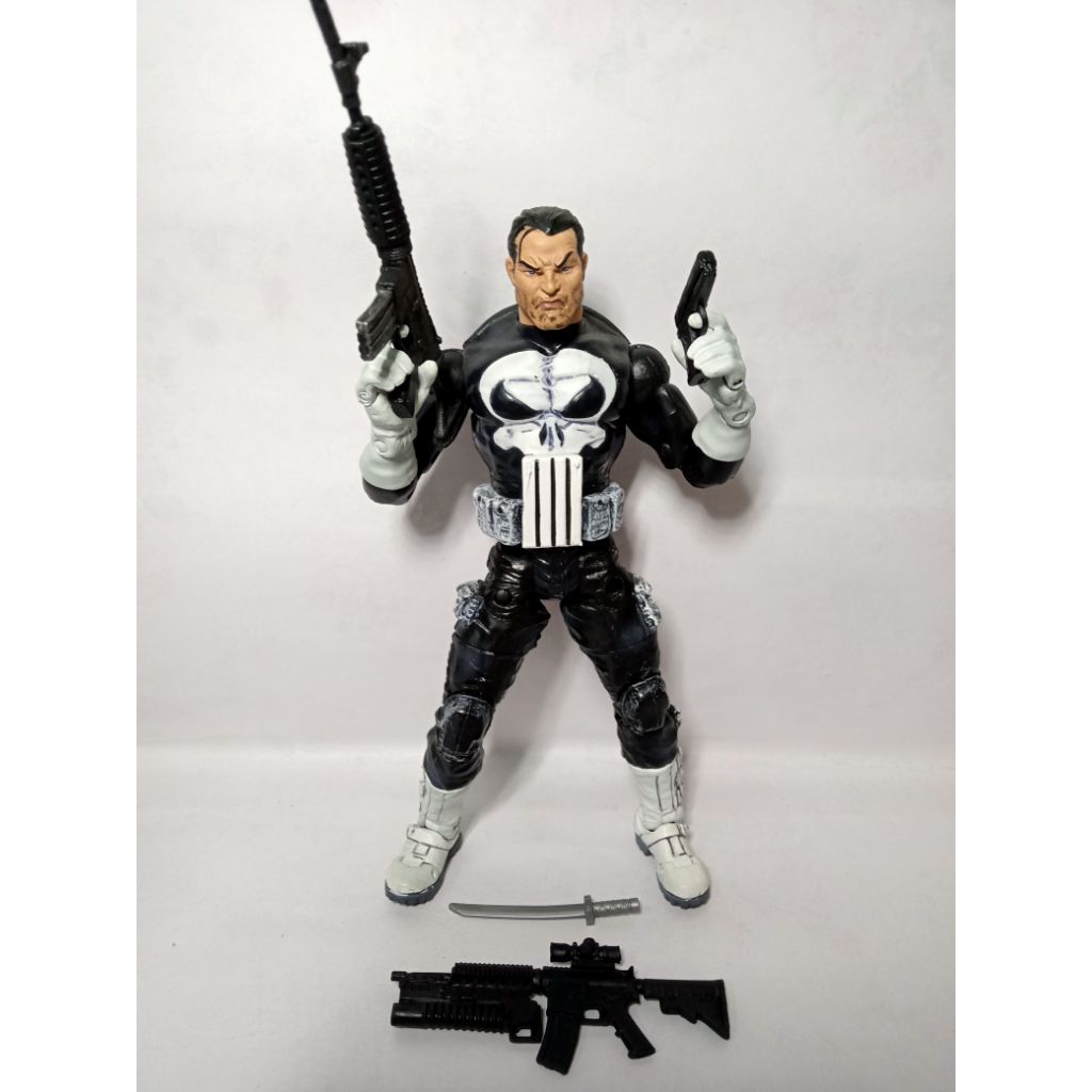 Marvel legends Punisher Toybiz series 4 warzone สภาพใหม่ จุดขยับแน่น อาวุธ ครบ | Shopee Thailand