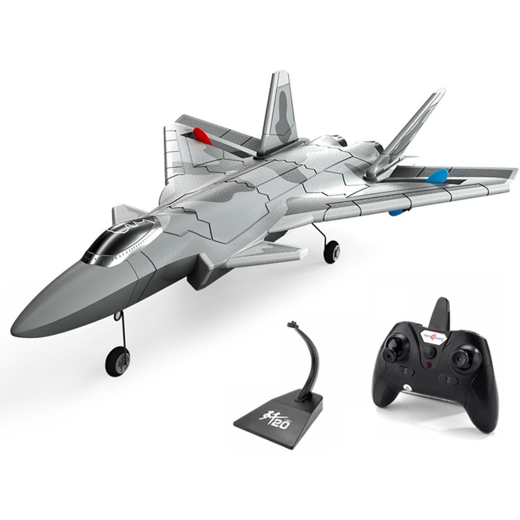 เครื่องบินบังคับ RC Plane J20 with 6-axis Gyro Stabilizer Jet Fighter ...