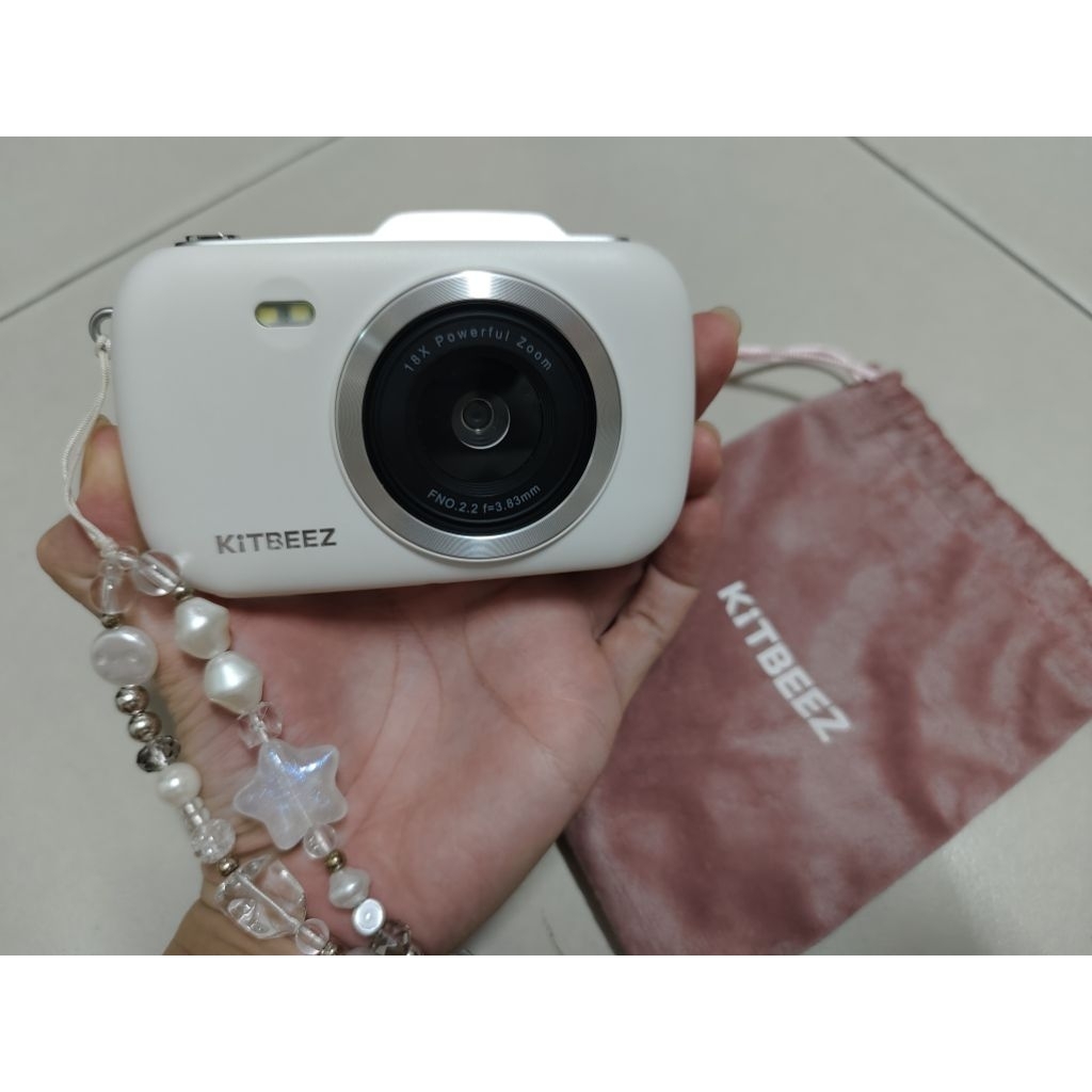 KITBEEZ KF-3 กล้องดิจิตอล สีขาว มือสองสภาพดีมาก | Shopee Thailand