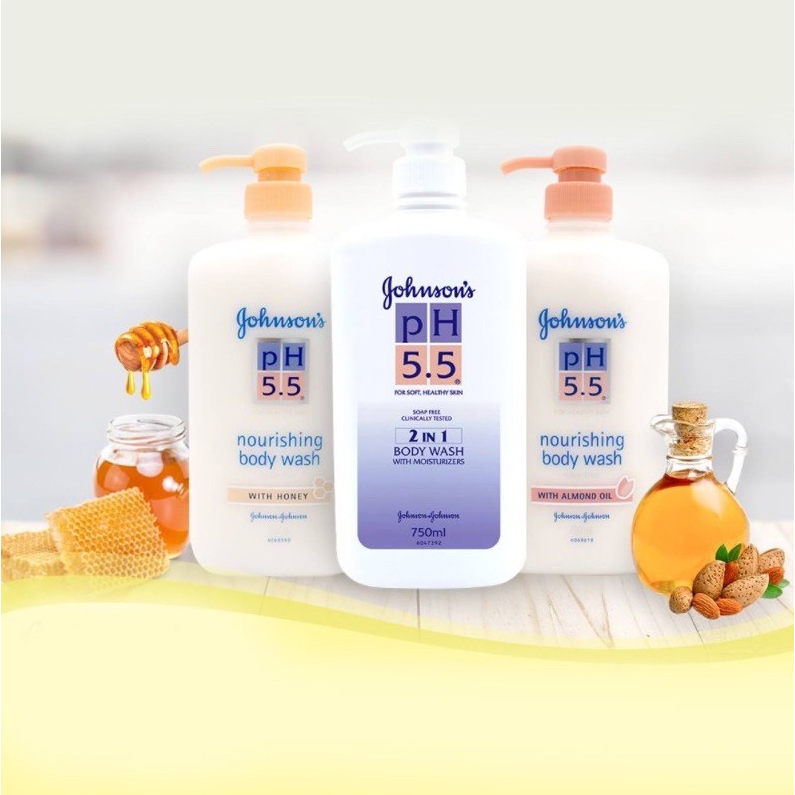 Johnson’s pH 5.5 Body Wash 750ml จอห์นสัน ครีมอาบน้ำpH5.5 | Shopee Thailand