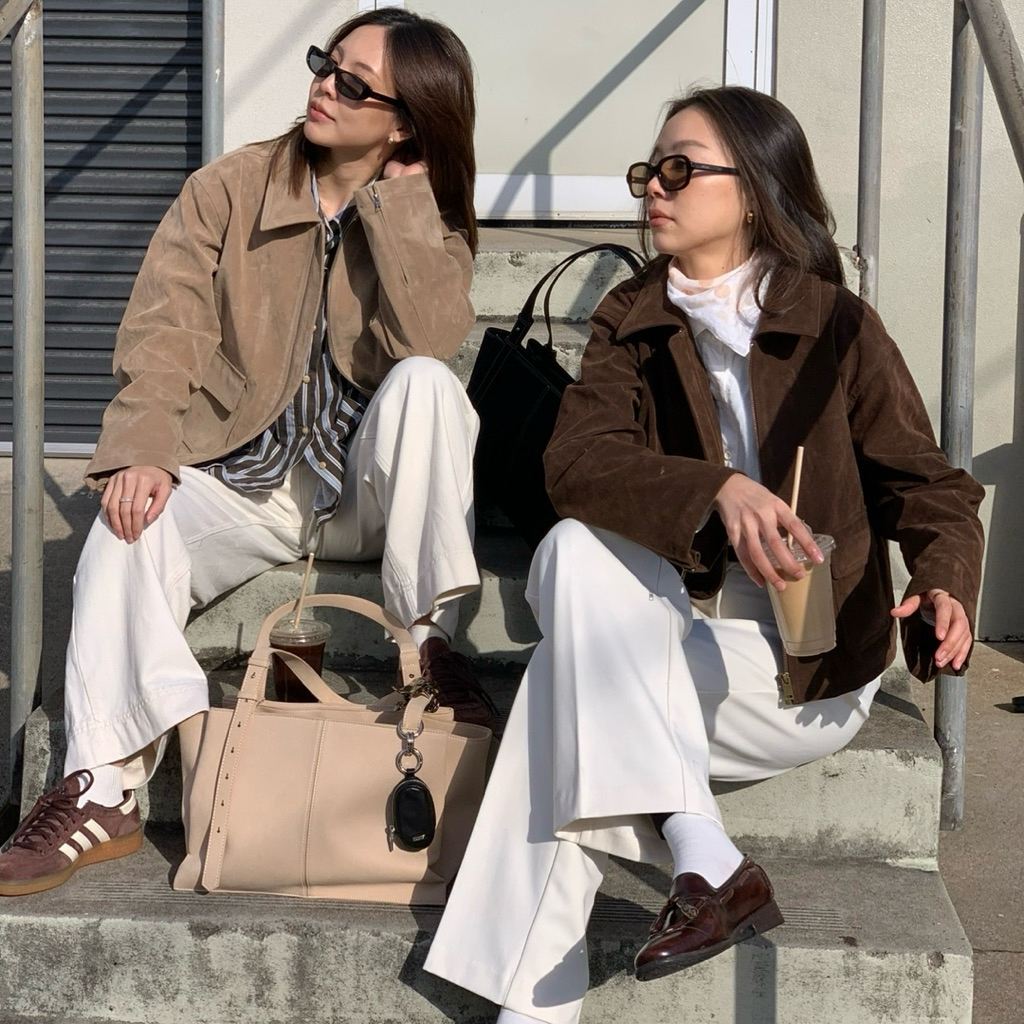 Something Suede ketch Jacket | Shopee Thailand