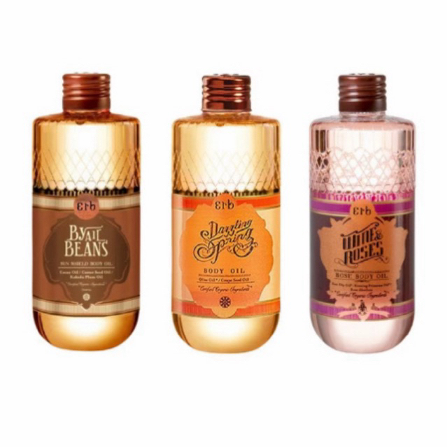 [ผลิต 05/2025 มีใบเสร็จจาก Erb ทุกชิ้นค่ะ] Erb Body Oil 230ml.ออยล์ทาผิว สูตรบำรุงผิ้วแห้ง ริ้ว ...