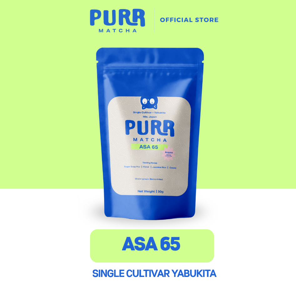PURR MATCHA - ASA 65 สายพันธุ์ Yabukita จาก Mie, Japan ผงมัทฉะแท้ 100% ...