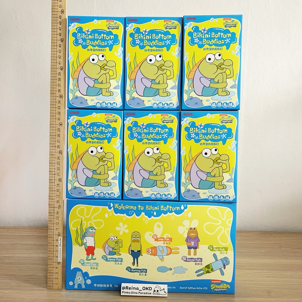 [พร้อมส่ง ช้อปไทย 🇹🇭] มือ 1 สุ่ม/ระบุตัว - ปลาตีนสายลับ Bikini Bottom ...