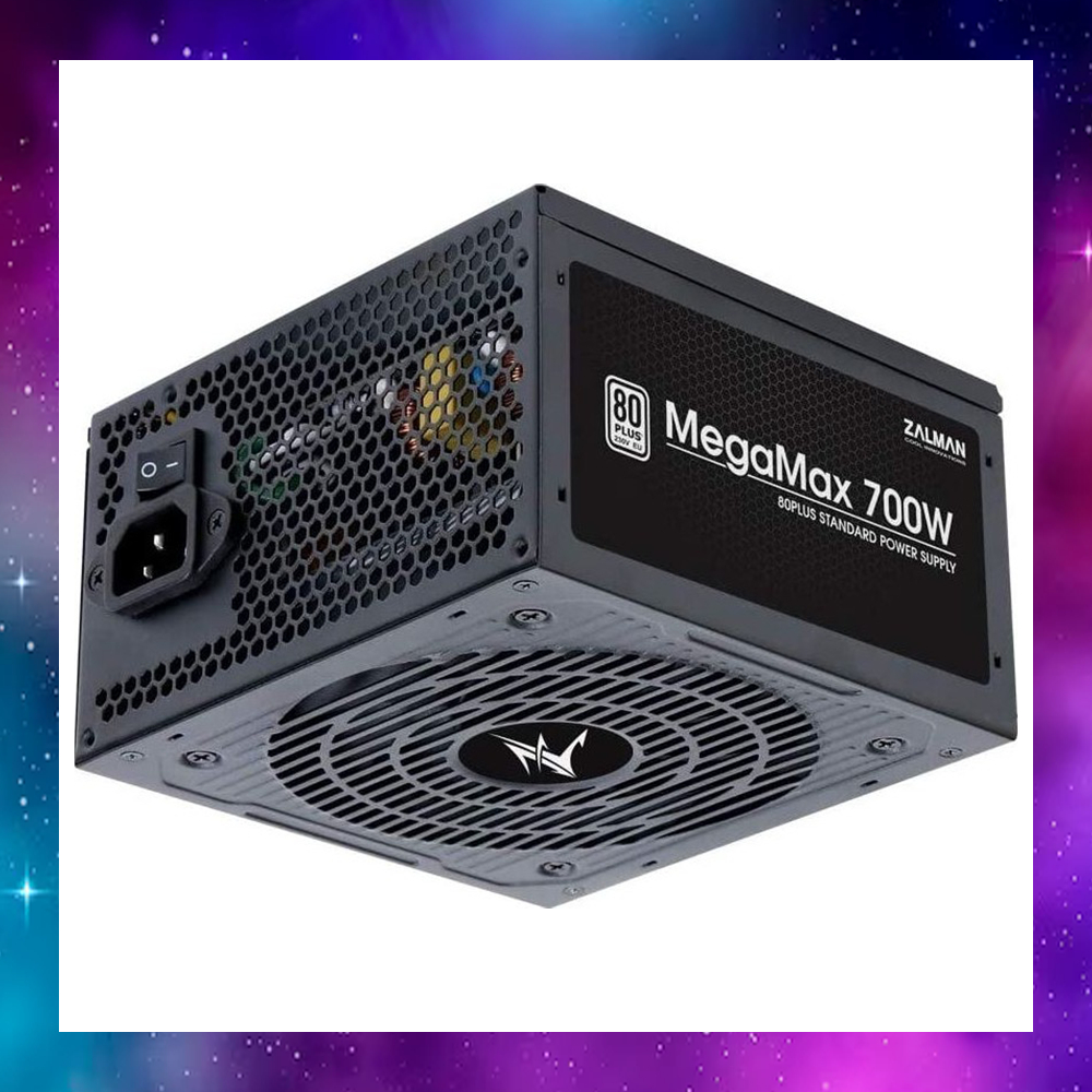 POWER SUPPLY (อุปกรณ์จ่ายไฟ) ZALMAN MEGAMAX 700W V2 - 700W 80 PLUS ...