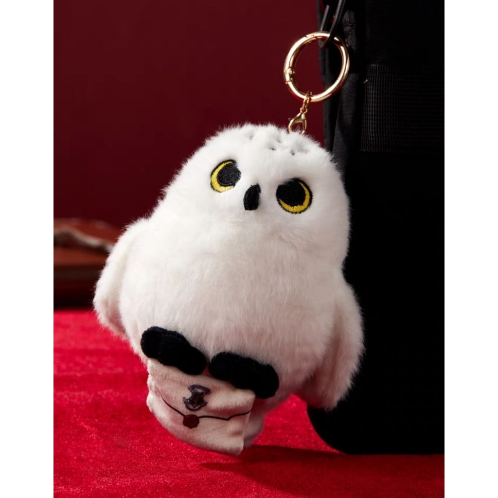 พร้อมส่ง (โค้ดลด 40% เหลือ 190) Miniso x Harry Potter พวงกุญแจเฮ็ดวิก ...