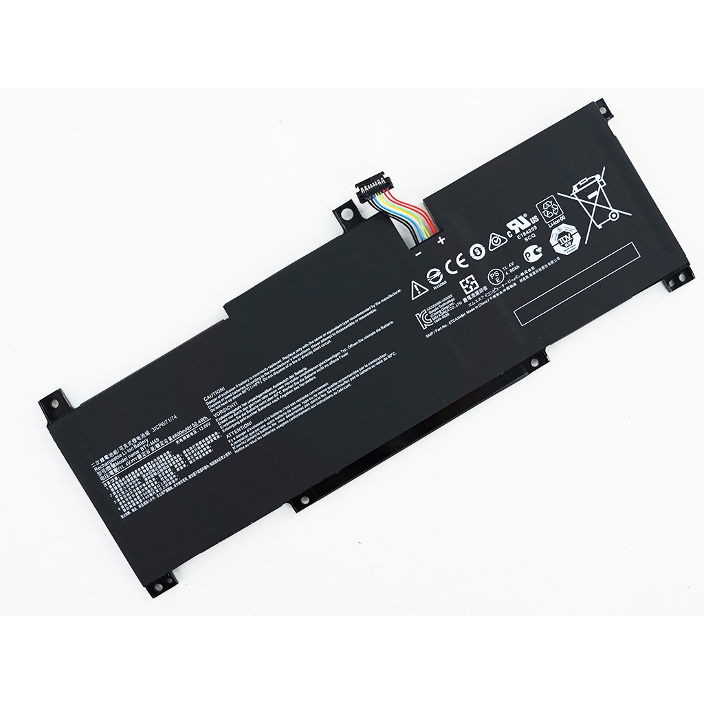 แบตเตอรี่โน๊ตบุ๊ค (แท้) BTY-M49 BTY-M493 สำหรับ MSI Modern 14 B5M-001TH ...