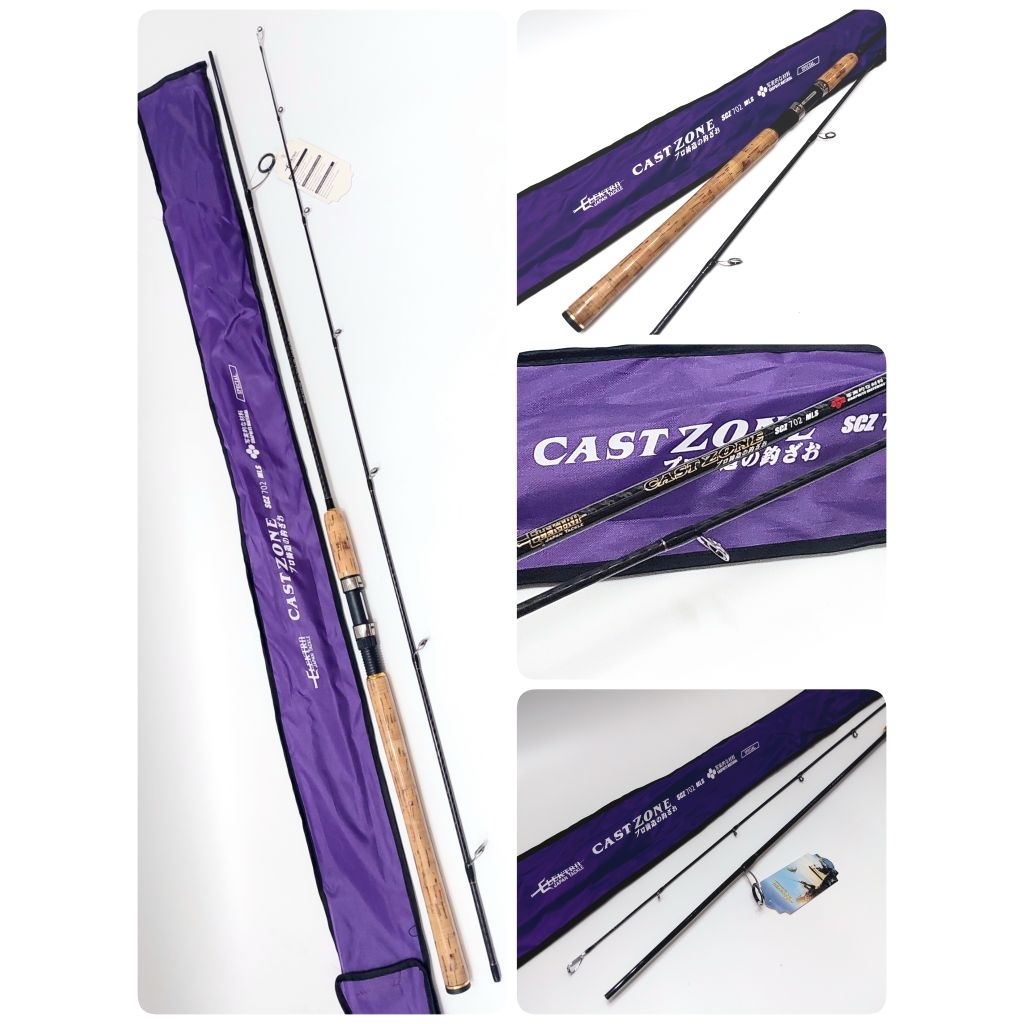 คันเบ็ด Elektra Cast Zone เวท 8-15 Lure : 10-25 g. คันสปิ๋ว ตกปลาเกล็ด ...